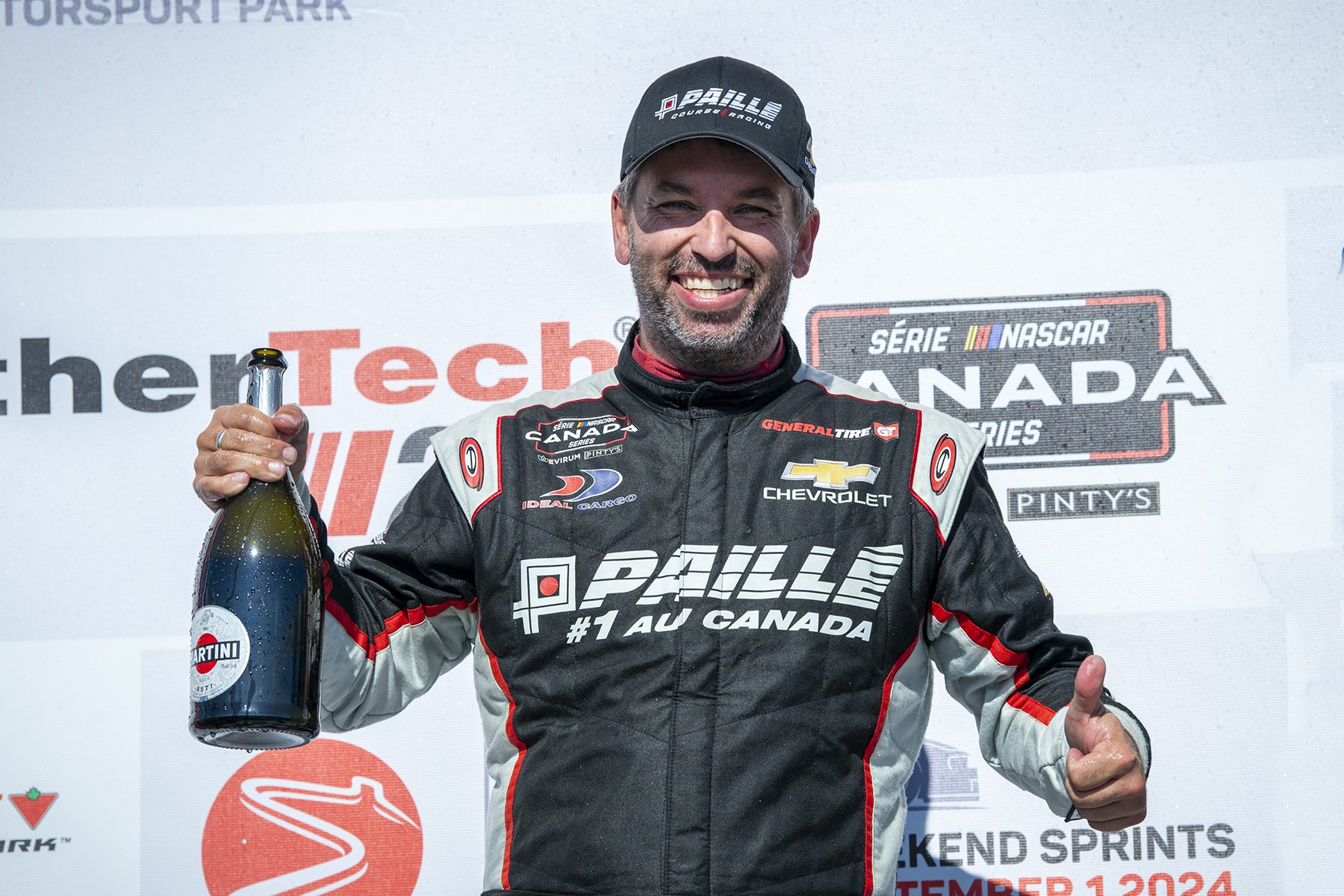 Camirand Second at CTMP after Last-Lap Collision - NASCAR Canada Series