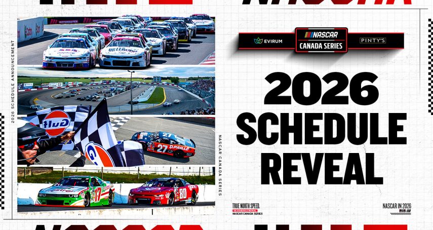 NASCAR Canada Unveils 2026 Calendar Featuring the Ontario Honda Dealers ...